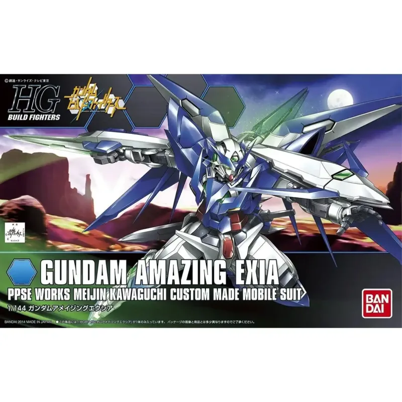 HGBF 1/144 GUNDAM AMAZING EXIA - Con Cá Gunpla