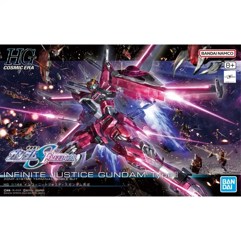 HGCE 1/144 INFINITE JUSTICE GUNDAM TYPE II - Con Cá Gunpla