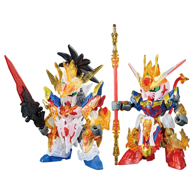 SD Unicorn Liu Bei Gundam & Wukong Impulse Gundam – Solid clear - Con ...
